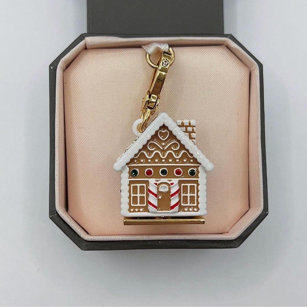 Juicy Couture Gingerbread House Charm - Etsy