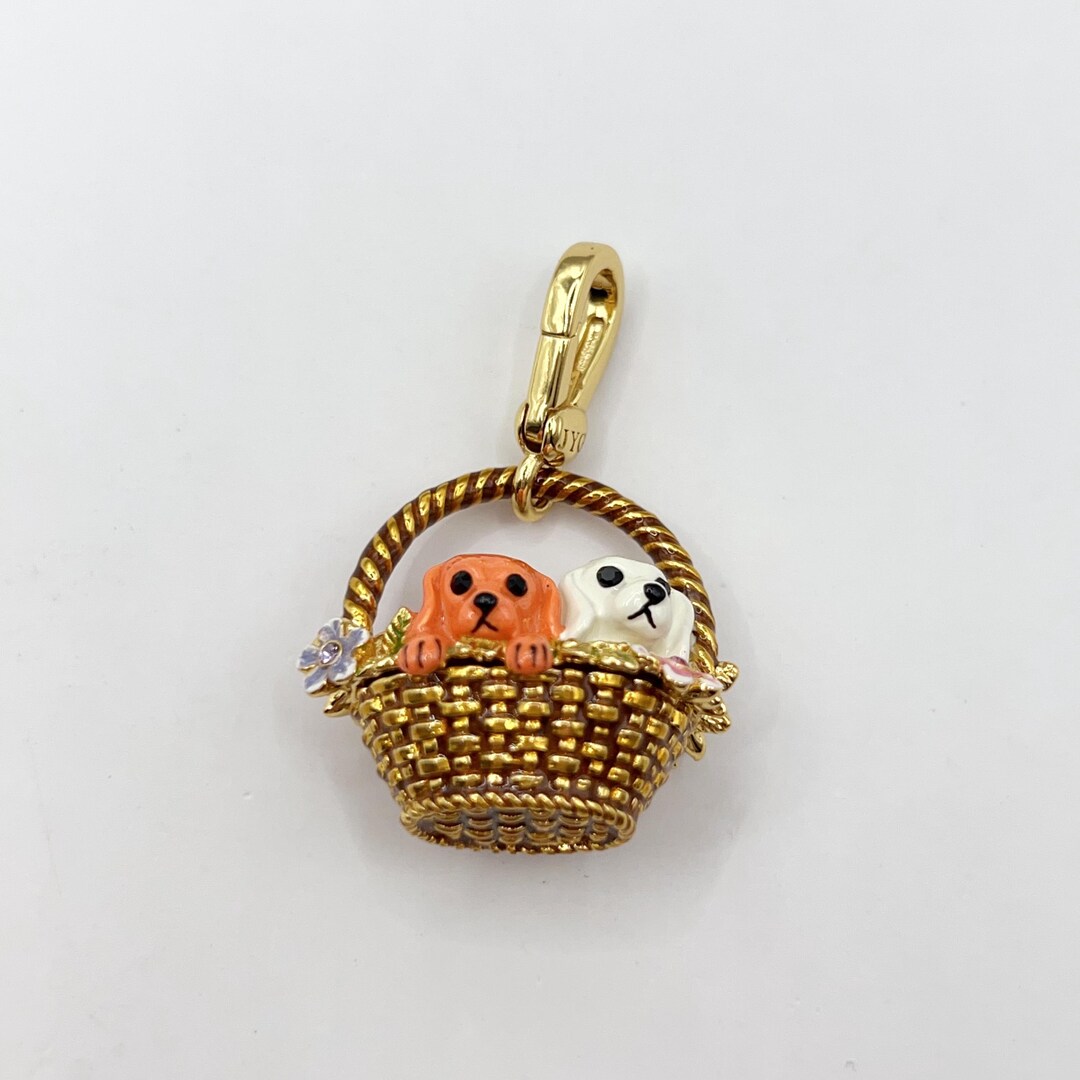 A.R.I. Dreams Dogs in Basket Charm - Etsy