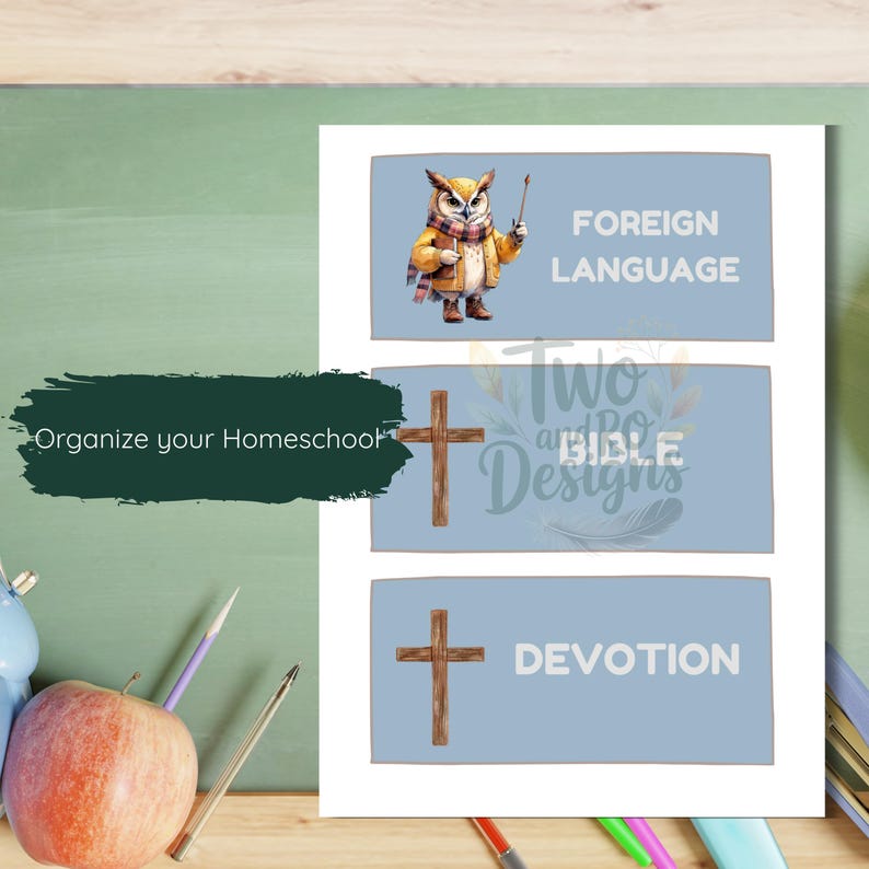 Homeschool Daily Schedule Cards Printable, Kids Visual Routine Cards ...