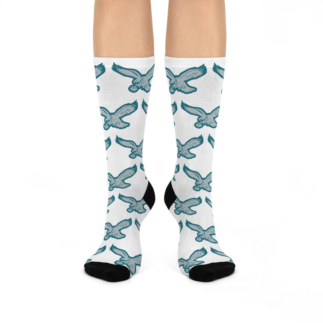Philadelphia Eagles Retro Logo Socks – Hand-drawn Football Fan Gear - Etsy