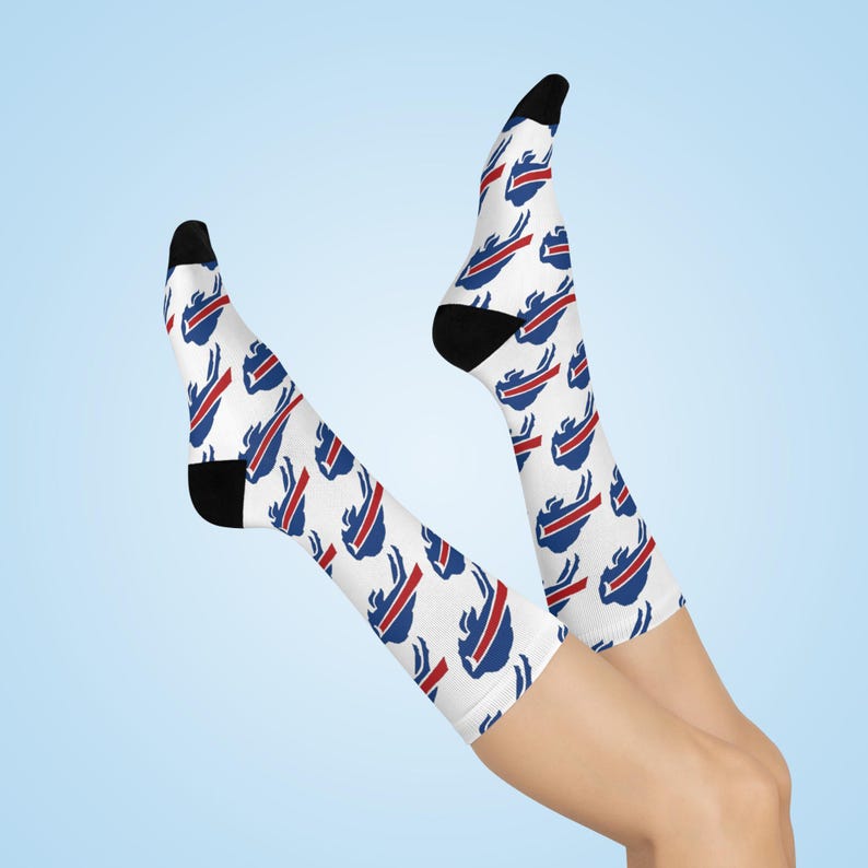 Buffalo Bills Socks – Hand-drawn Football Fan Gear - Etsy