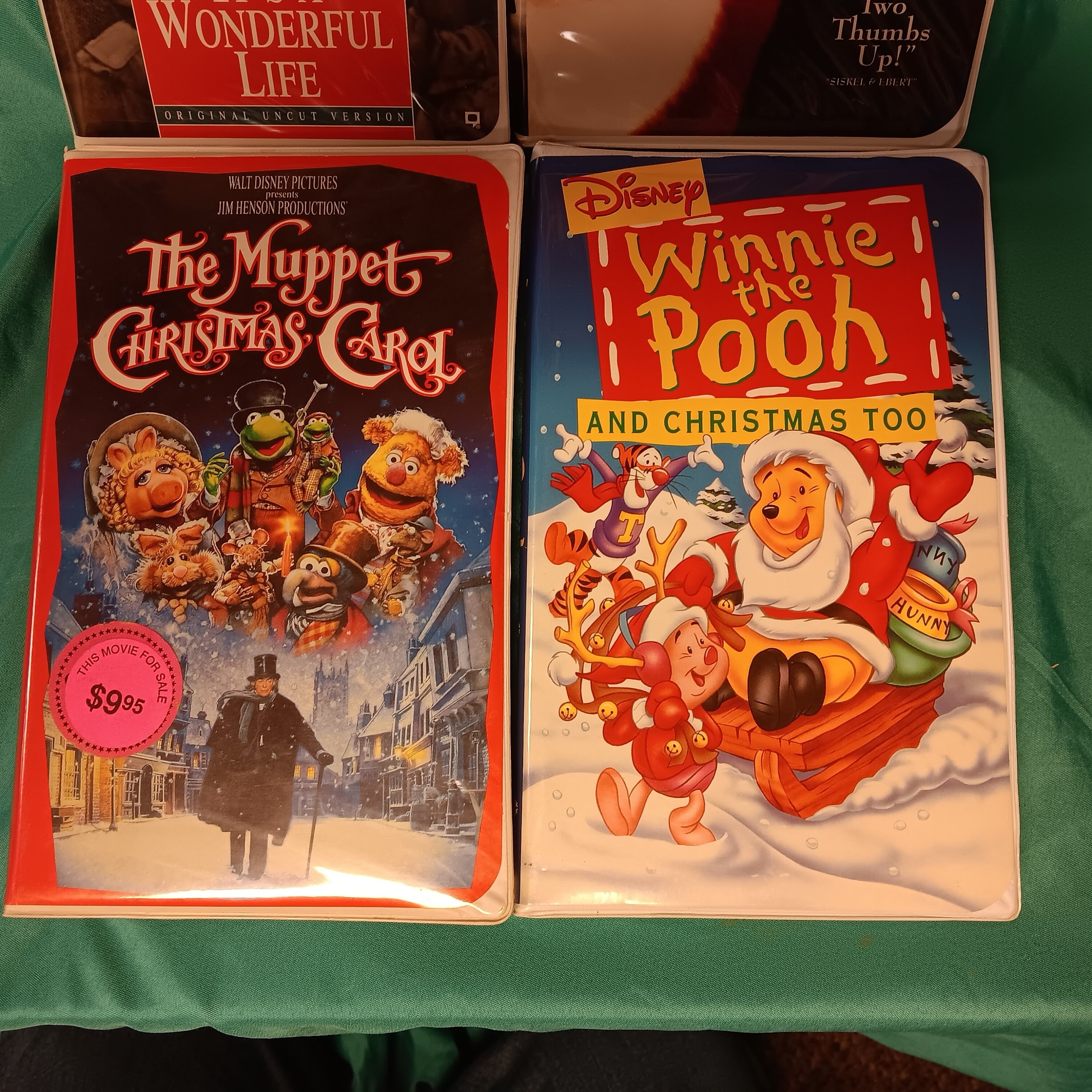 4 Christmas VHS Tapes - Etsy