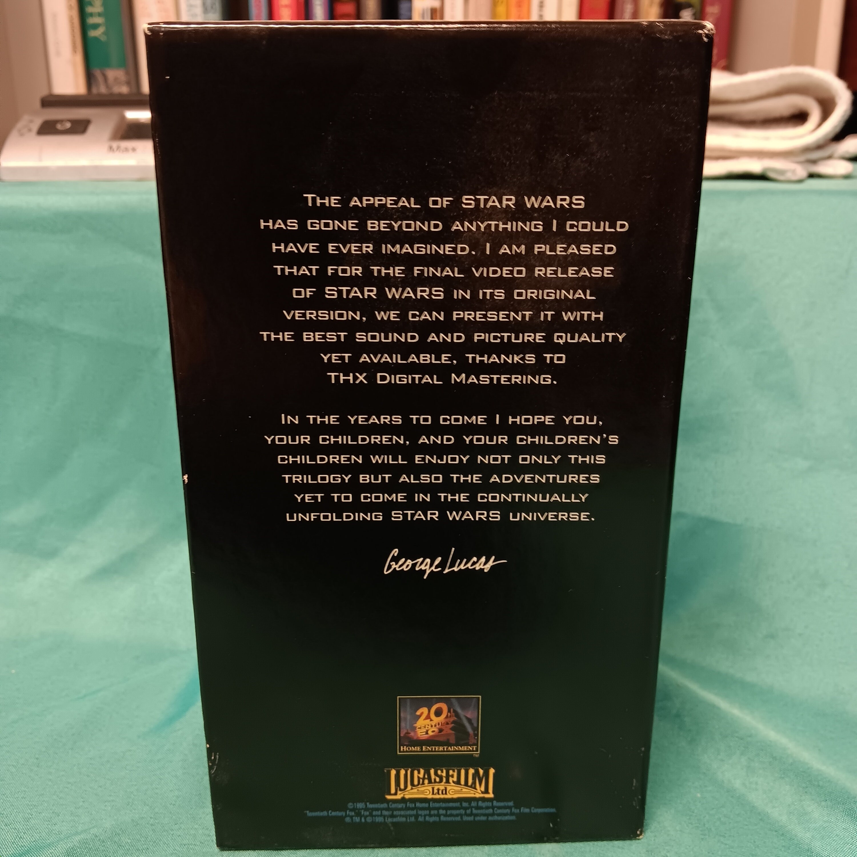 Star Wars Trilogy Vhs Set - Etsy