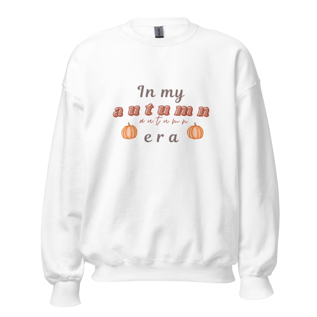 In My Autumn Era Cozy Fall Sweater Autumn Apparel, Cute Sweater for ...