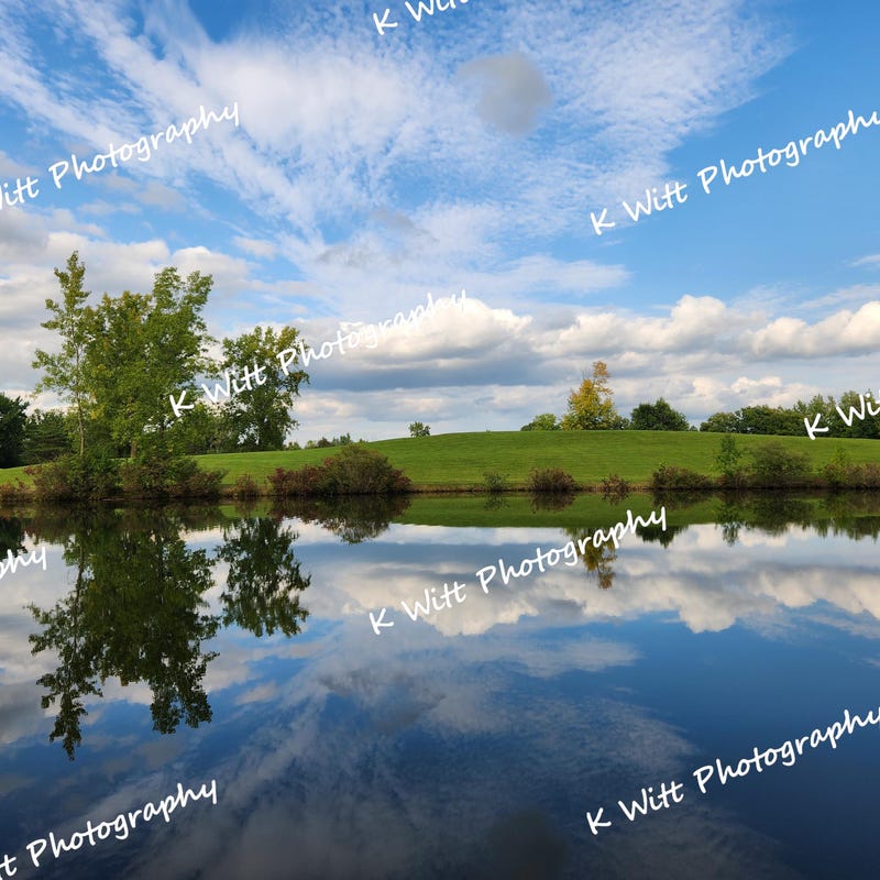 Reflection Pond - Etsy