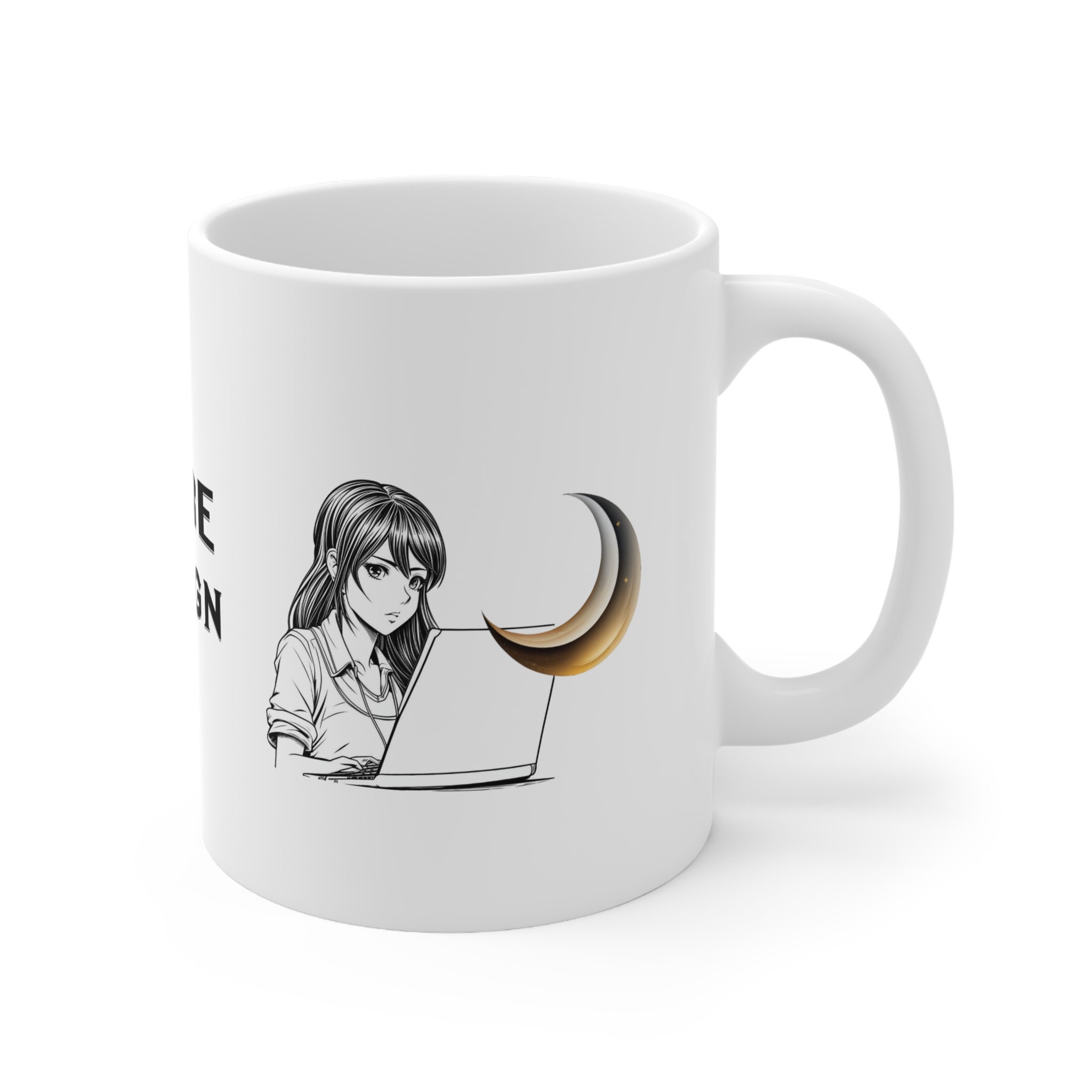 Dare to Design Anime Girl Manga Style Teacup for Graphic Designers ...