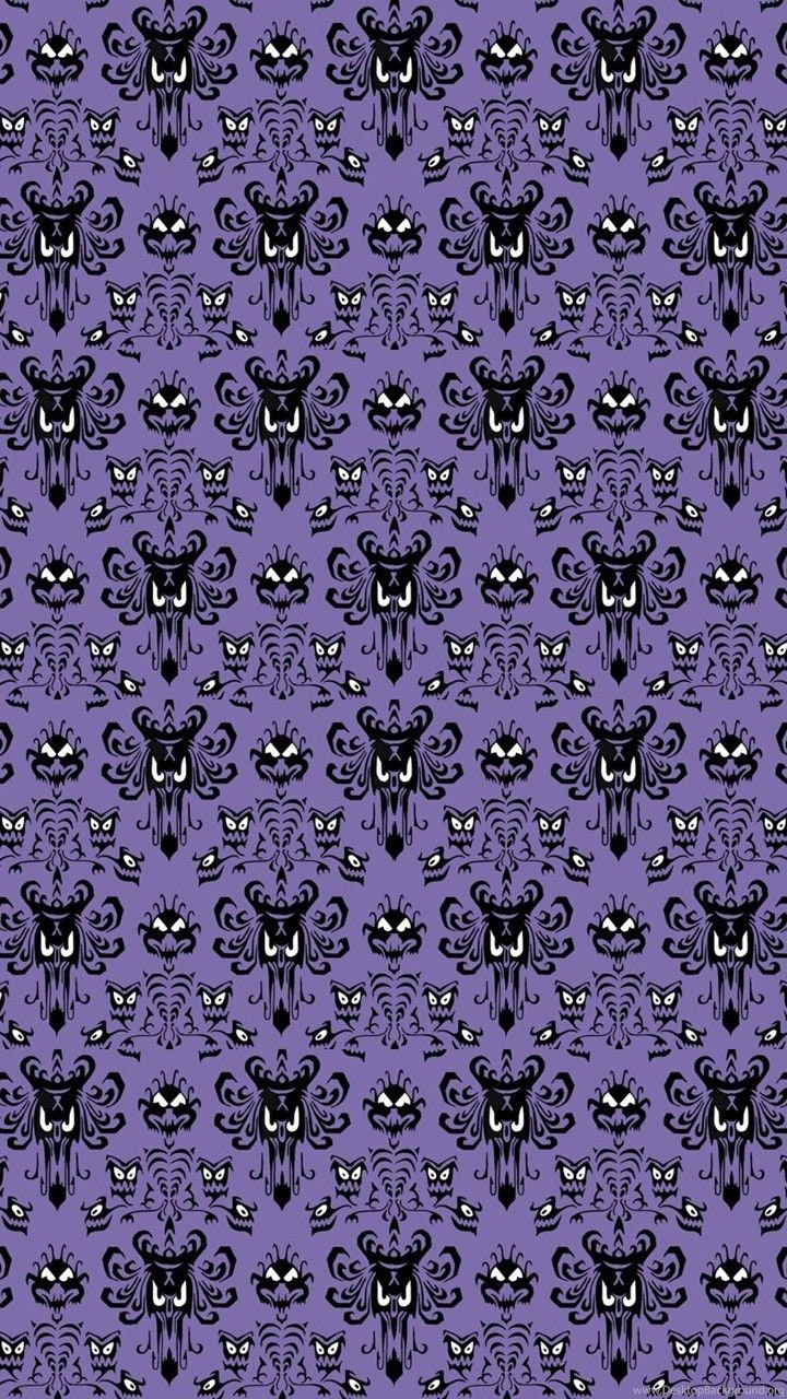 Disney grim Grinning Ghosts Wrapping Paper Haunted Mansion Theme ...