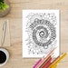 Neurospicy Coloring Pages ADHD, Autism, Neurodivergent Neuro Affirming ...
