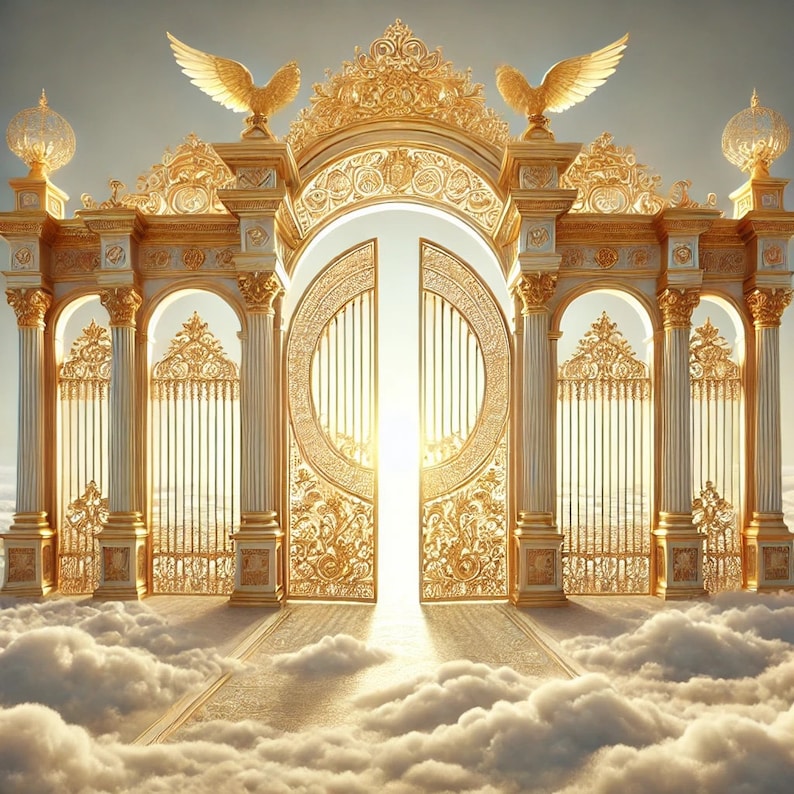The Pearly Gates of Heaven - Series of 7 - Etsy