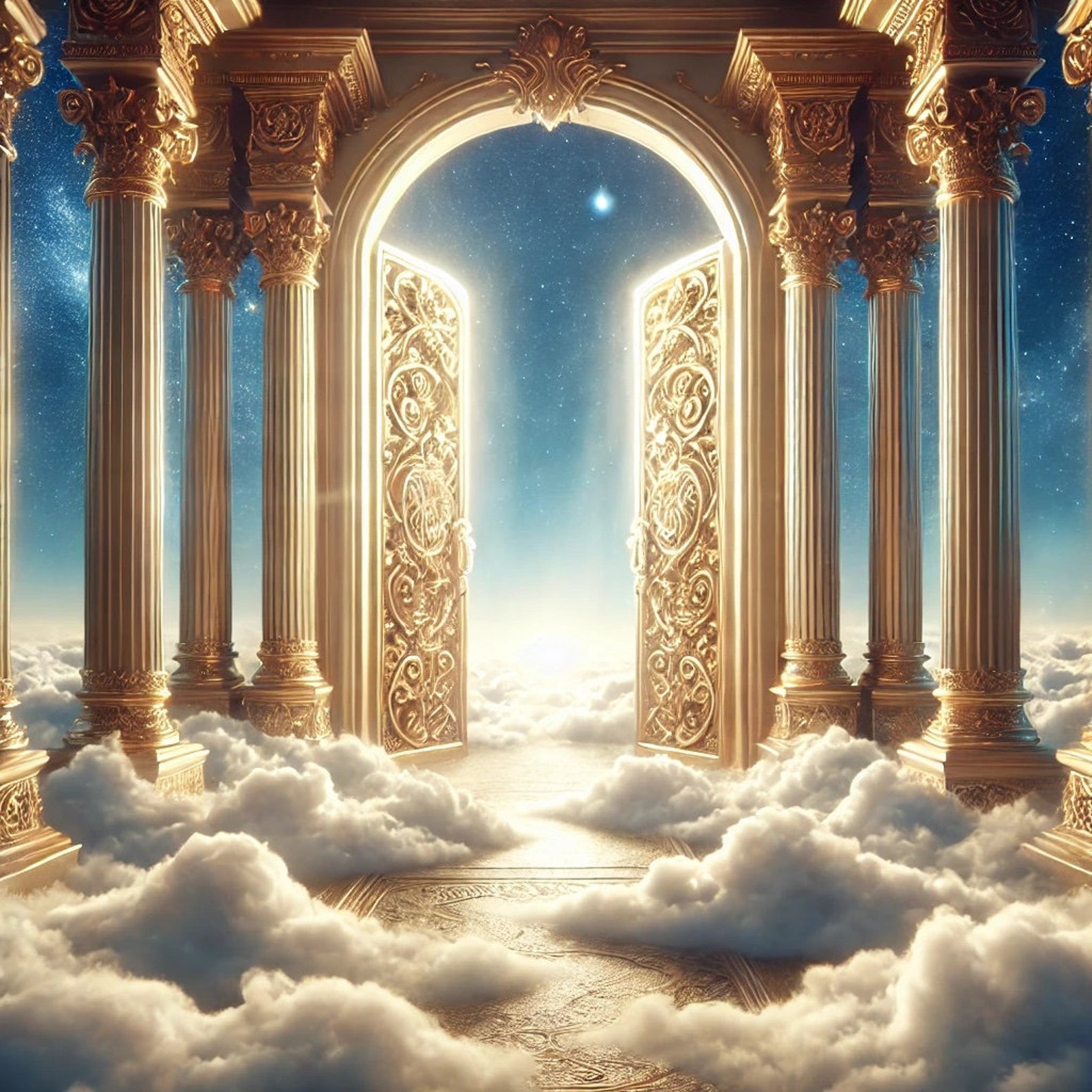 The Pearly Gates of Heaven - Series of 7 - Etsy