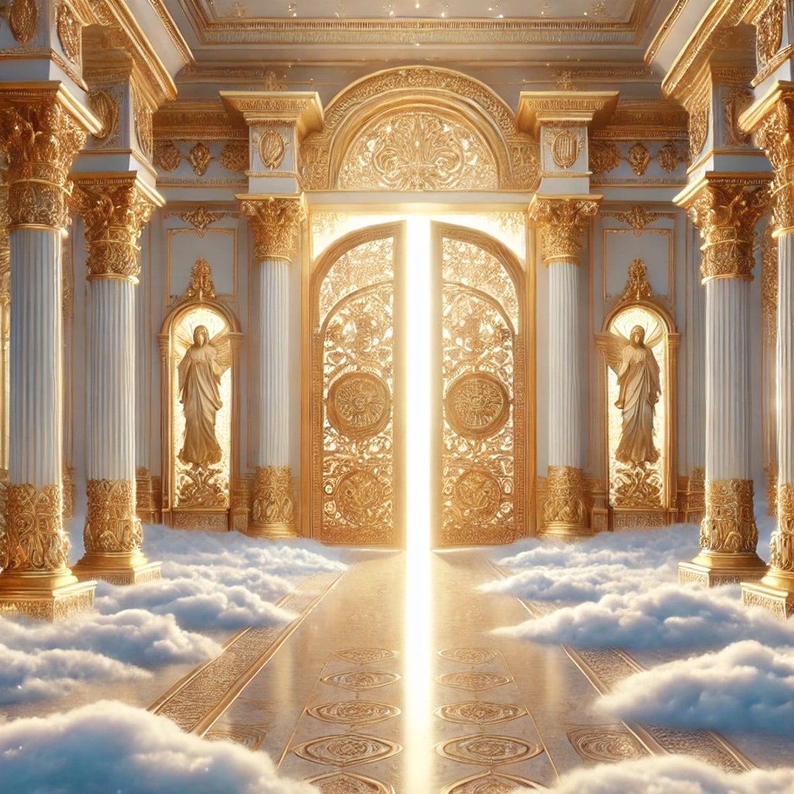 The Pearly Gates of Heaven - Series of 7 - Etsy