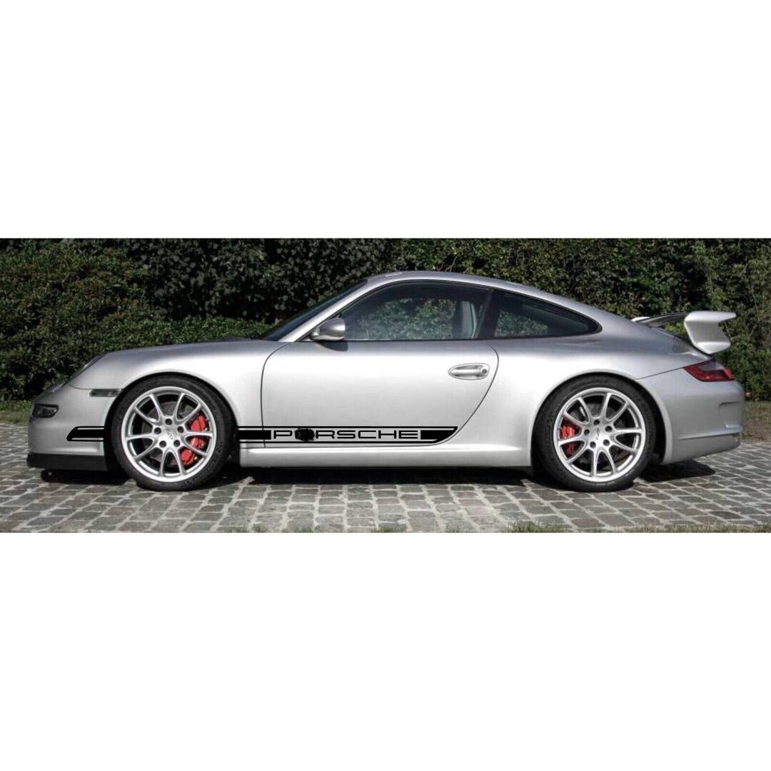 Triple Stripe Custom Side Decals Set for Porsche 911 2005-2011 - Etsy