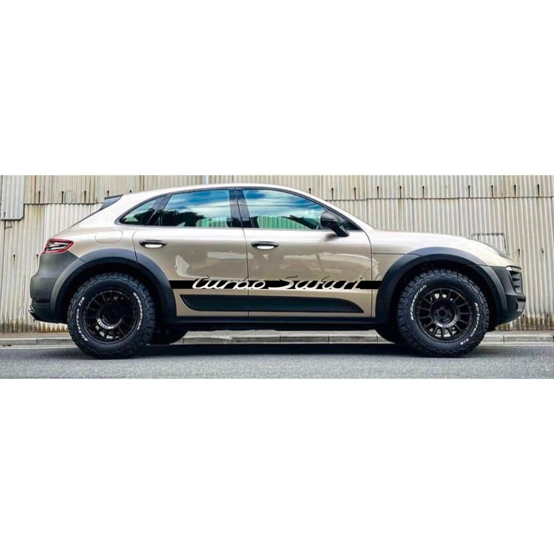 Custom Turbo Safari Side Decals Set for Porsche Macan - Etsy