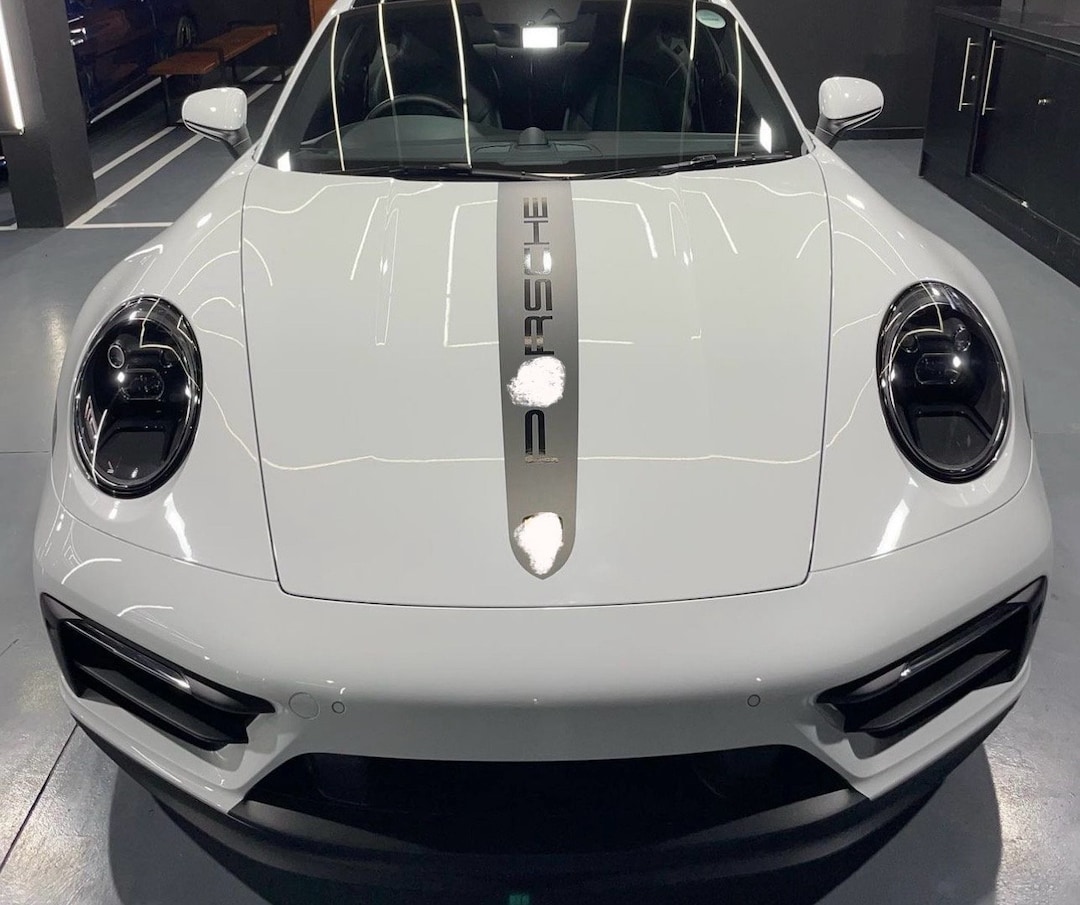 Custom Two Tone Hood Stripe Decal for Porsche 911 2020-2024 - Etsy