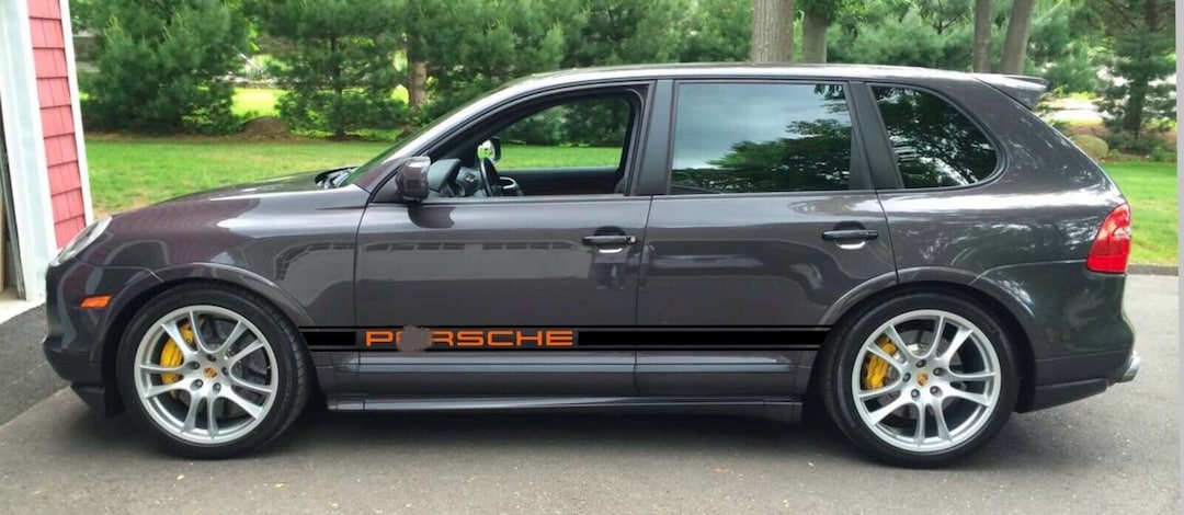Custom Two Tone Triple Stripe Decals Set for Porsche Cayenne - Etsy