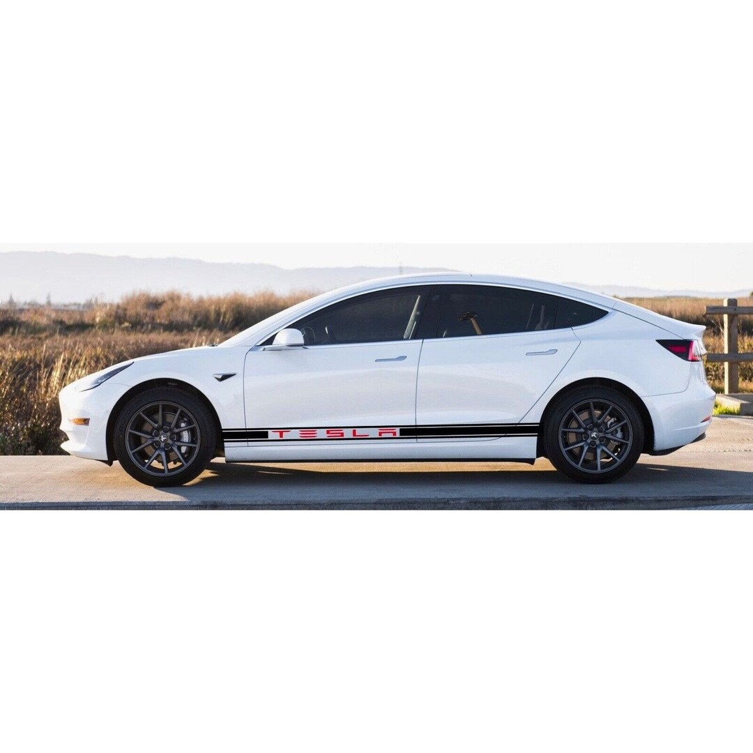 Tesla Model 3 2020-2024 Custom Two Tone tesla Side - Etsy