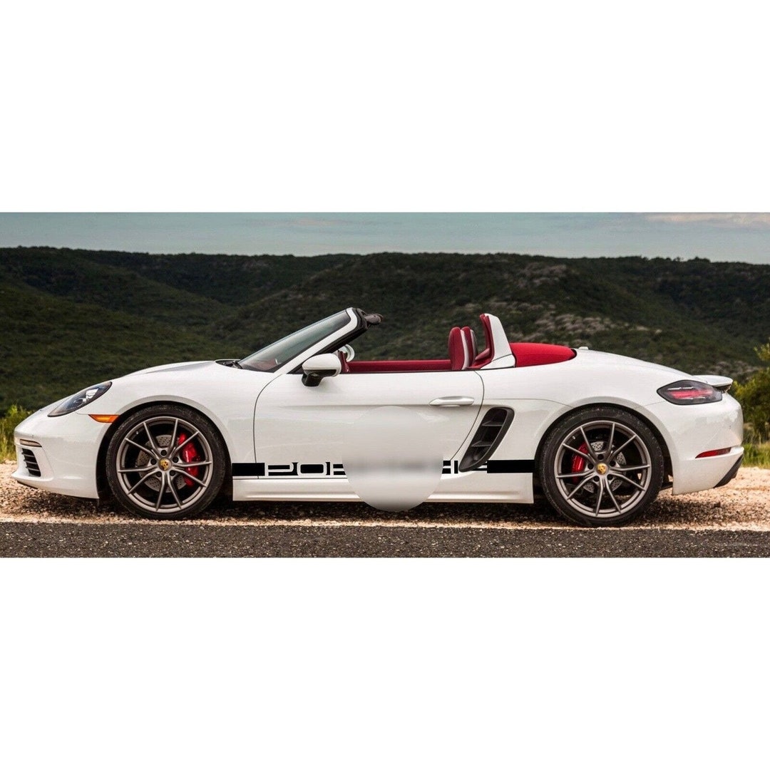 Negative Stripe Custom Side Decals for Porsche Boxster - Etsy
