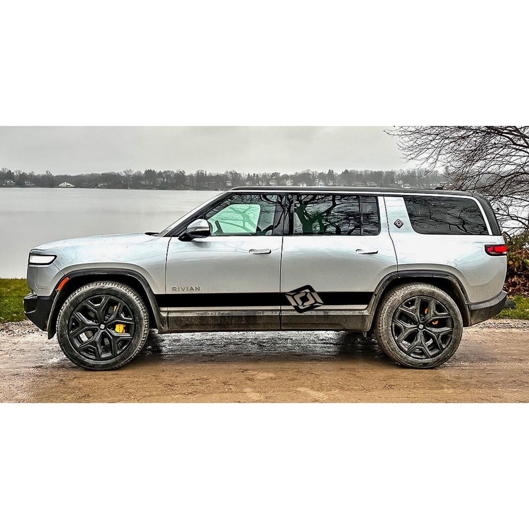 Rivian R1S 2022-2024 Custom Side Door Emblem Vinyl Stripe - Etsy