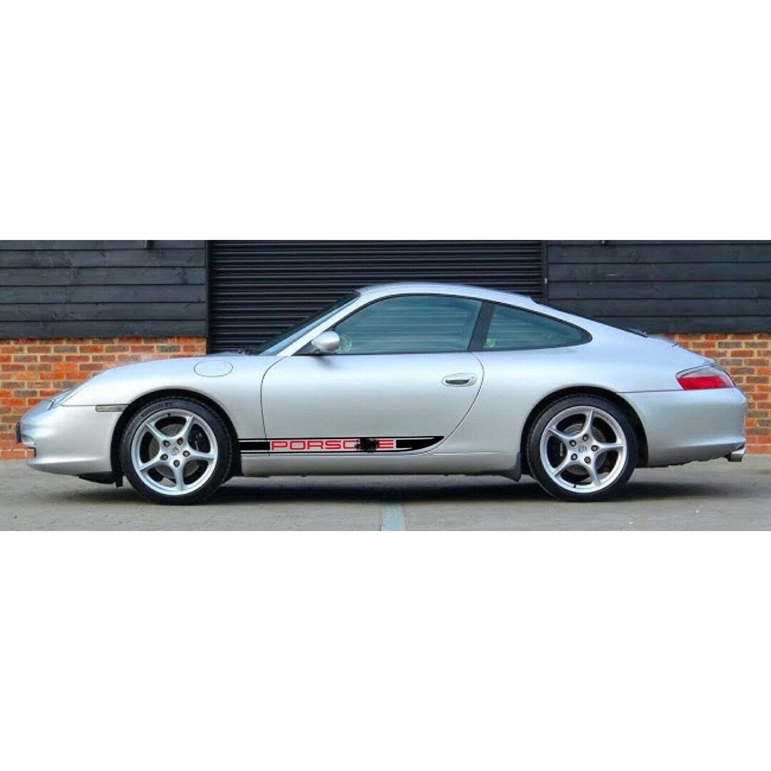 Two Tone Triple Stripe Side Custom Decal Set for Porsche 911 - Etsy