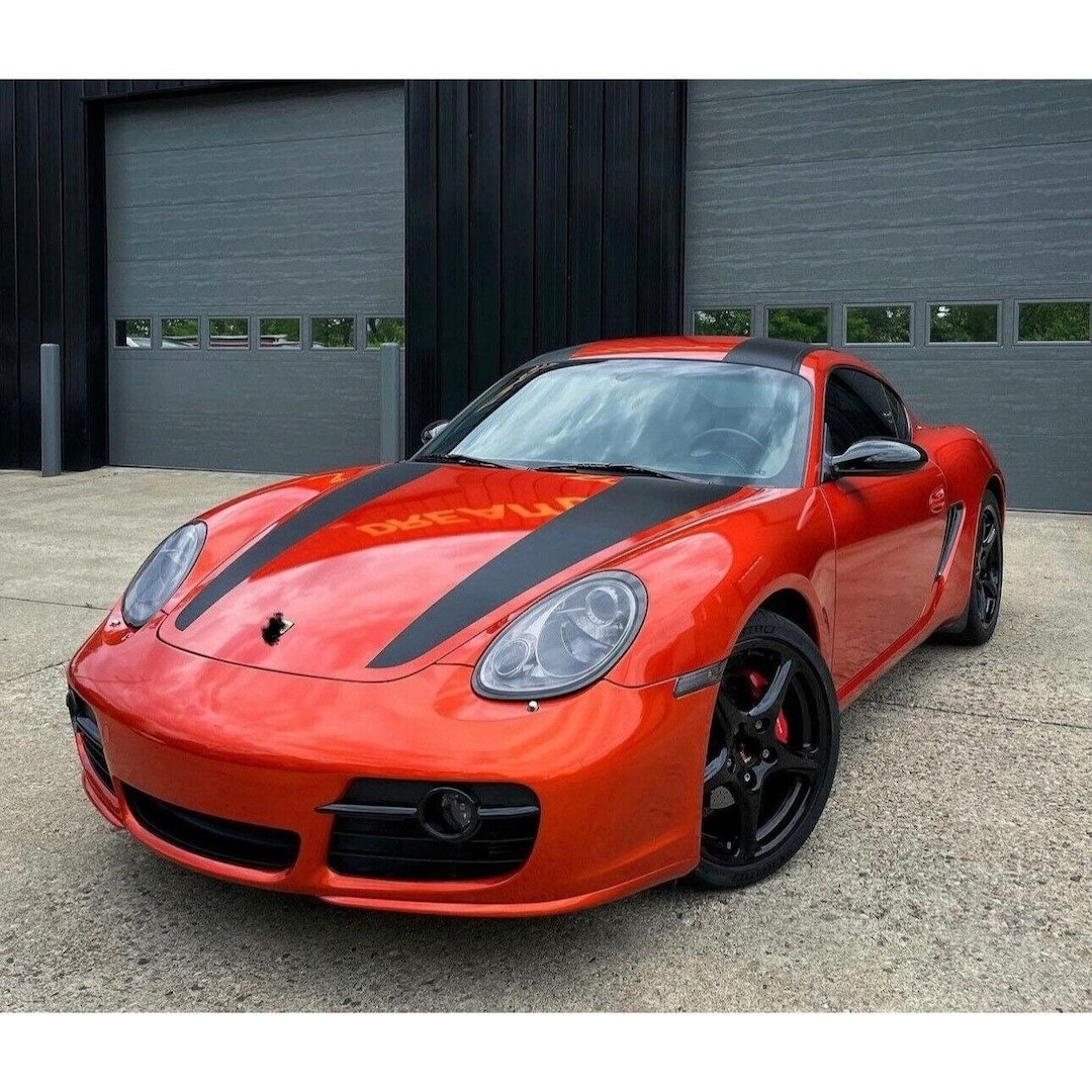 Custom Dual Stripe Hood Decal Set for Porsche Cayman 2005-2014 - Etsy