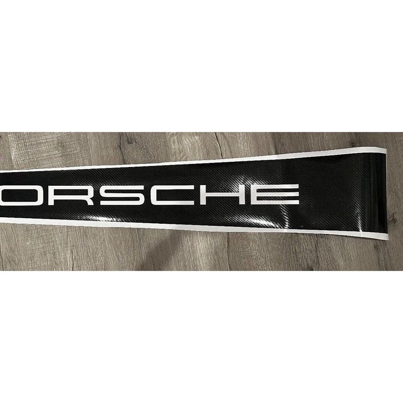 Carbon Fiber Custom Hood Stripe Decal for Porsche Macan - Etsy