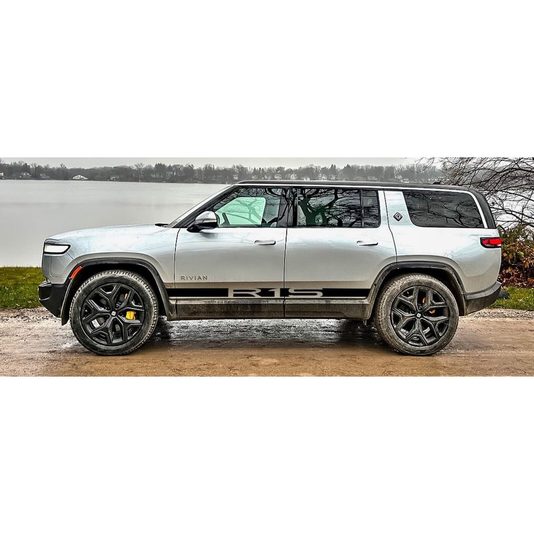 Rivian R1S 2022-2024 Custom Side Door Logo Vinyl Stripe Decals - Etsy