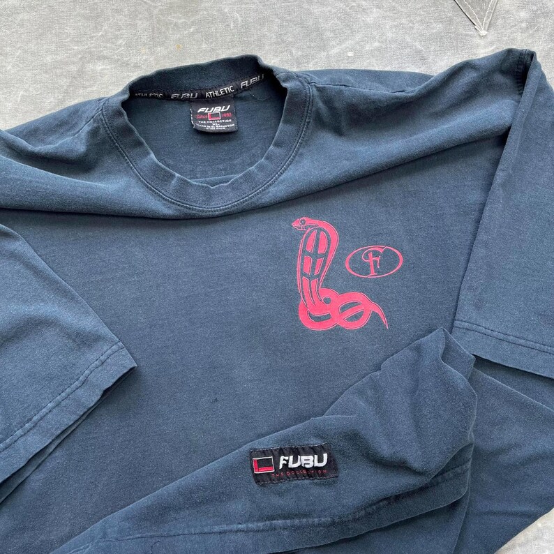 Vintage Y2K Fubu Cobra Snake Graphic Skate Shirt - Etsy