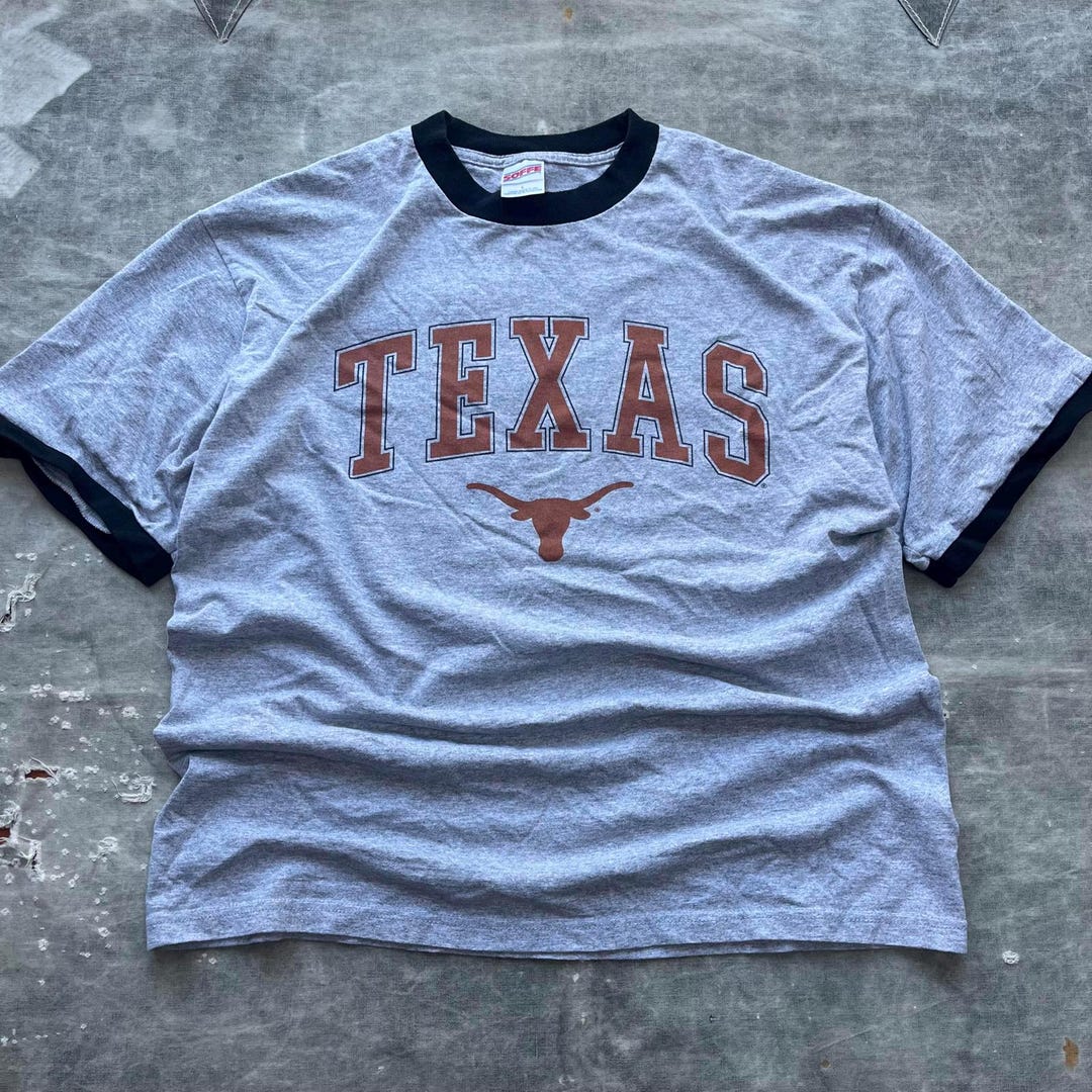 Vintage Y2K University of Texas Longhorns Sport Ringer Shirt - Etsy