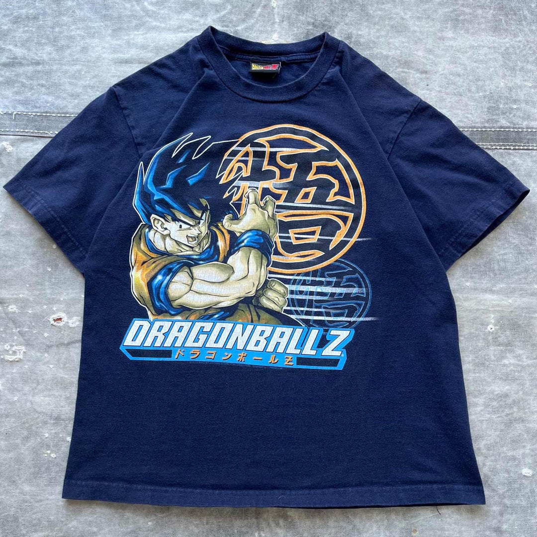 Vintage Y2K Goku Trunks Vegeta Dragon Ball Z Anime Shirt - Etsy