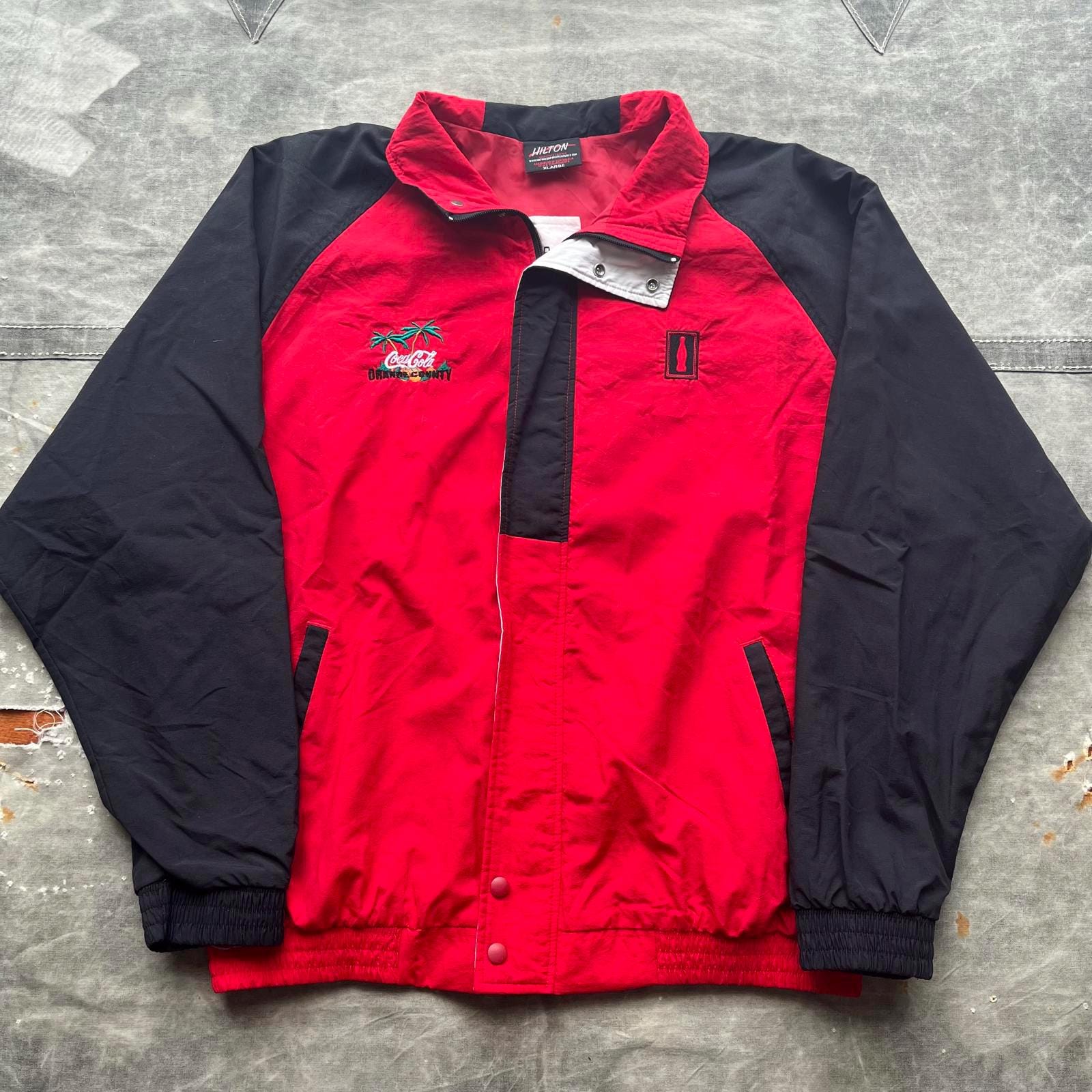Coca Cola Windbreaker - Etsy Coca Cola Windbreaker - Etsy