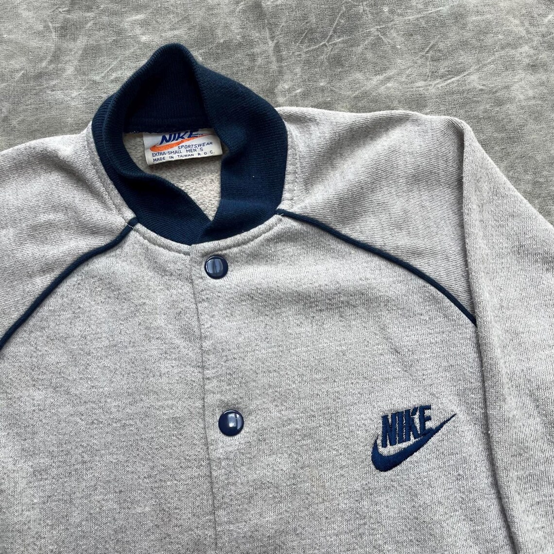 Vintage 1970s Nike Sportswear Snap Button Jacket - Etsy