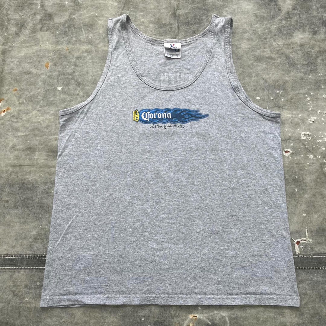 Vintage Y2K Corona Extra Cerveza Mexican Beer Tank Top - Etsy