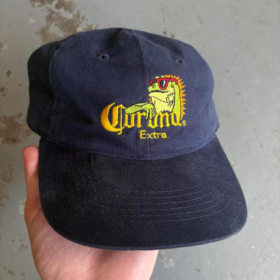 Vintage 90s Corona Extra Lizard Beer Adjustable Summer Hat - Etsy