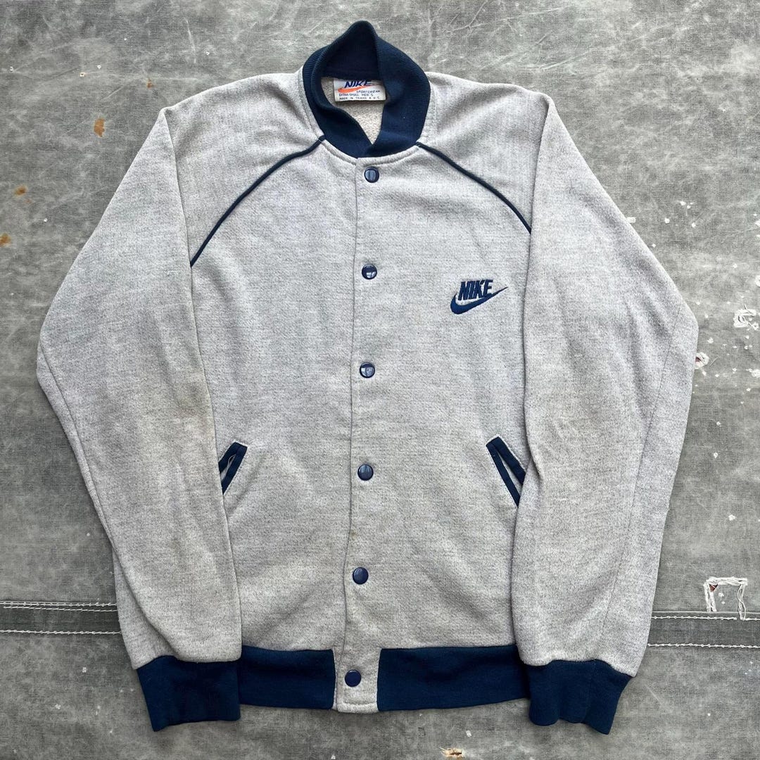 Vintage 1970s Nike Sportswear Snap Button Jacket - Etsy
