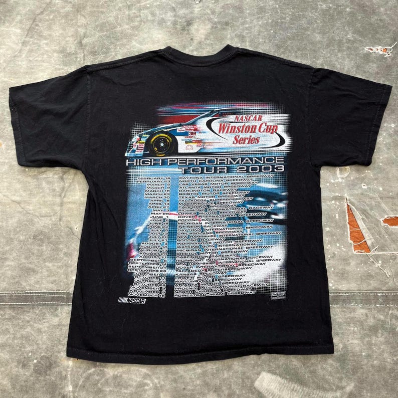 Vintage Y2K NASCAR Winston Cup Car Racing Shirt - Etsy