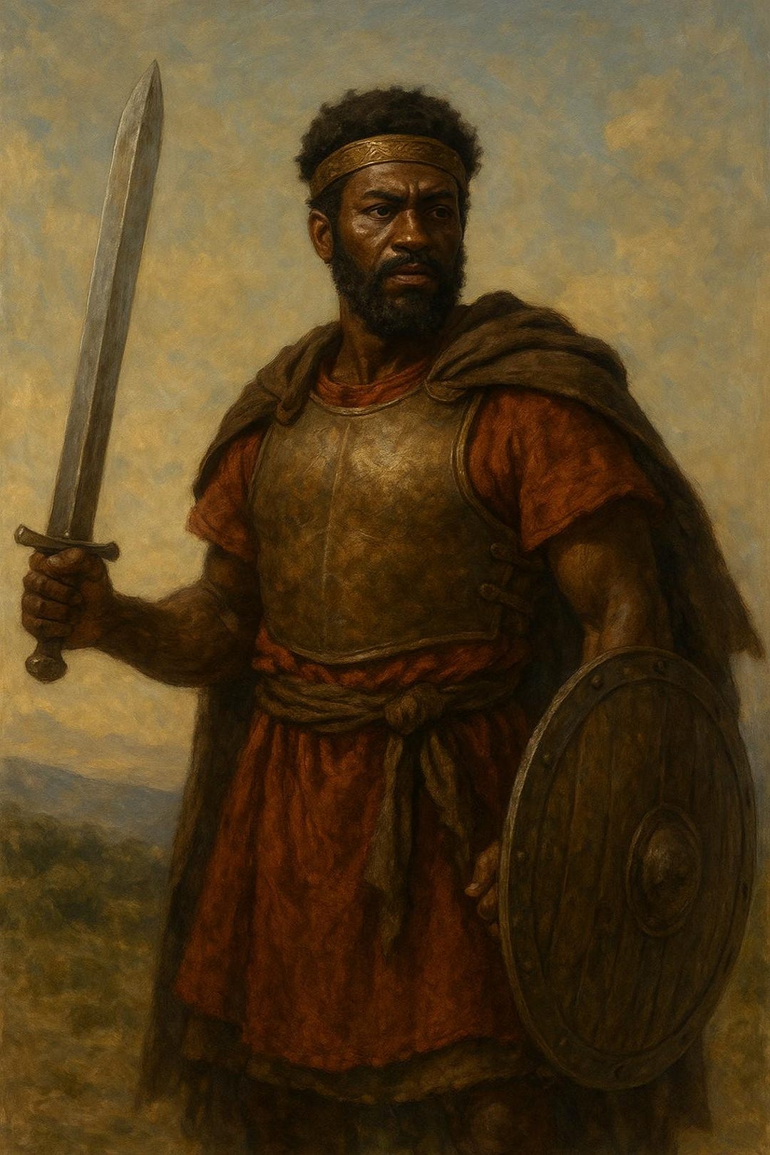 Gideon the Mighty Warrior – African Descent Bible Character Digital Art ...