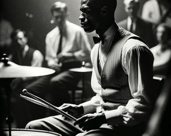 Rhythmic Soul: the Jazz Drummer's Tale - Etsy