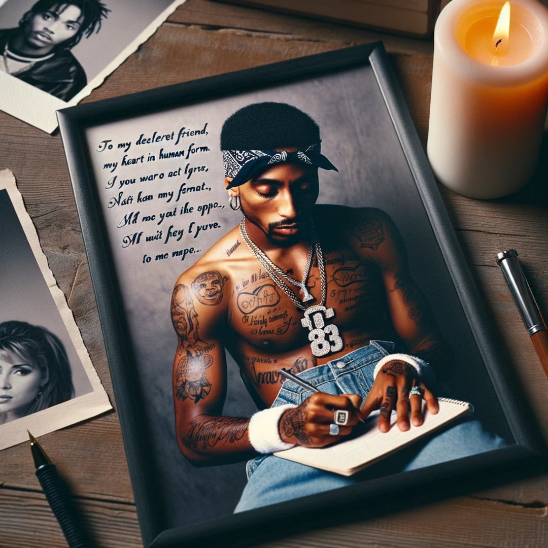 Tupac Back - Etsy