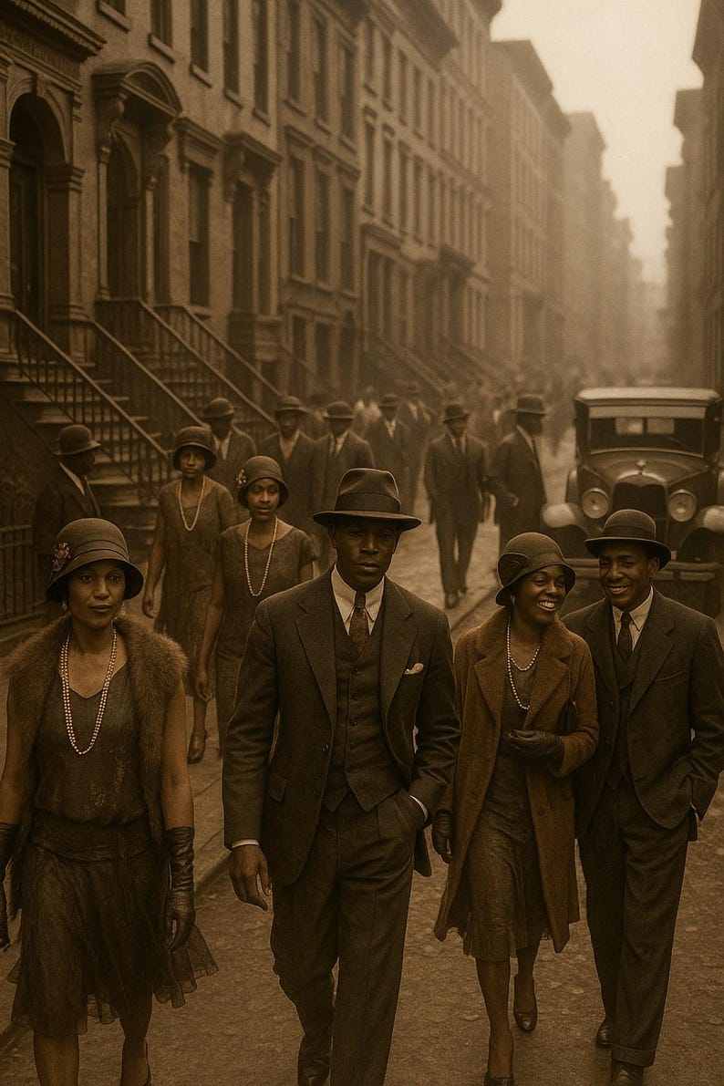Vintage Harlem Renaissance Photograph – 1920s Black History Wall Art ...