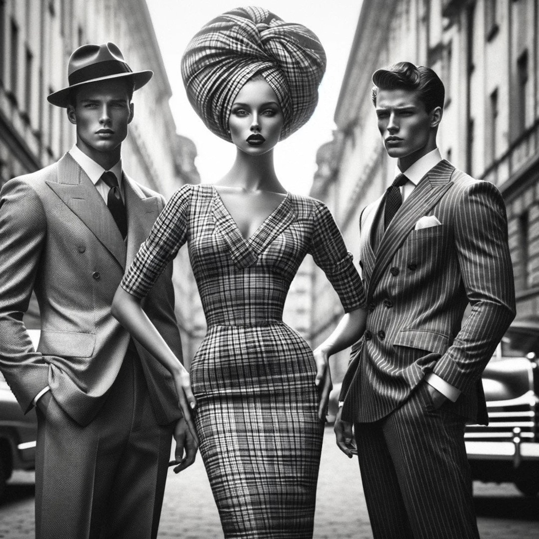 Timeless Elegance: Vintage Fashion on the Boulevard - Etsy