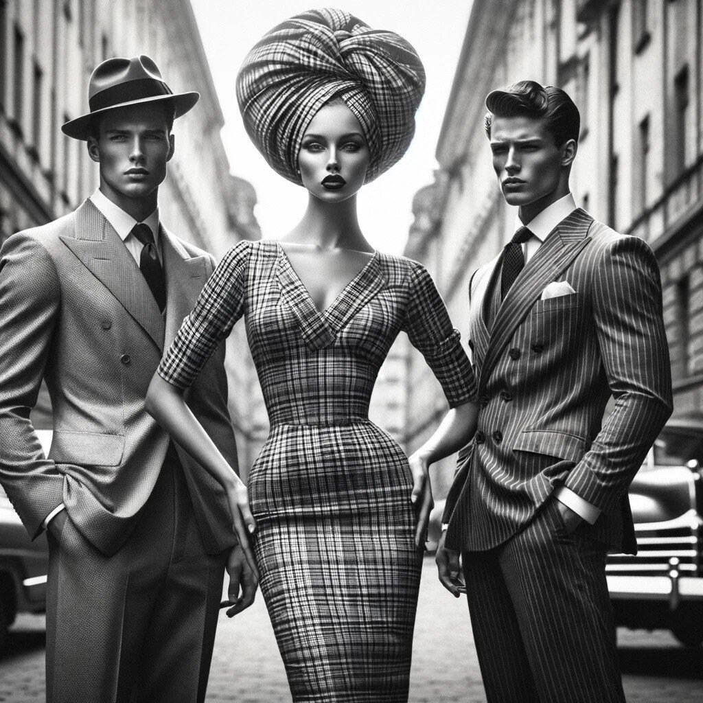 Timeless Elegance: Vintage Fashion on the Boulevard - Etsy