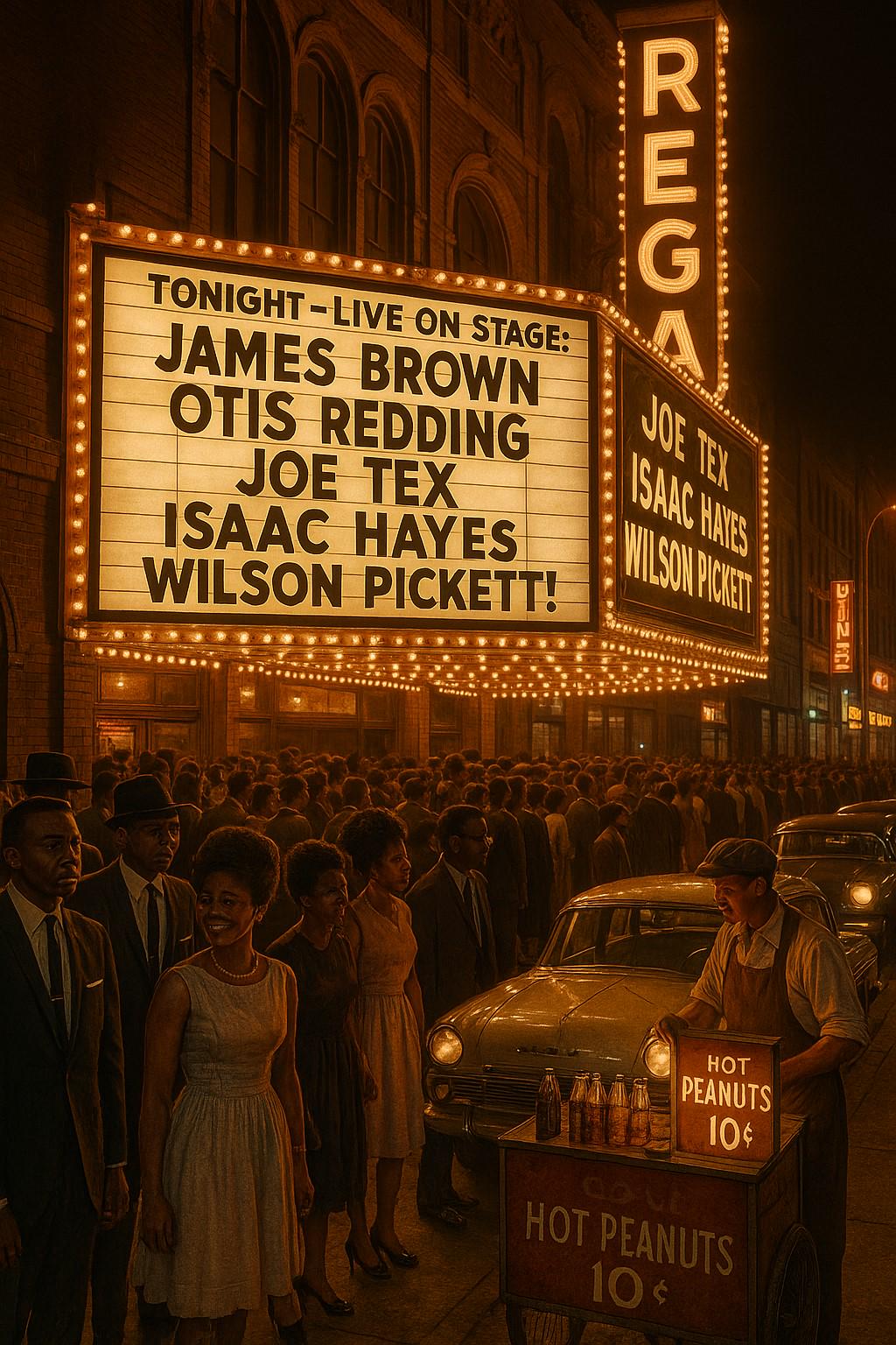 Regal Theater 1960s Soul Concert Night – Vintage Chicago Art Print - Etsy
