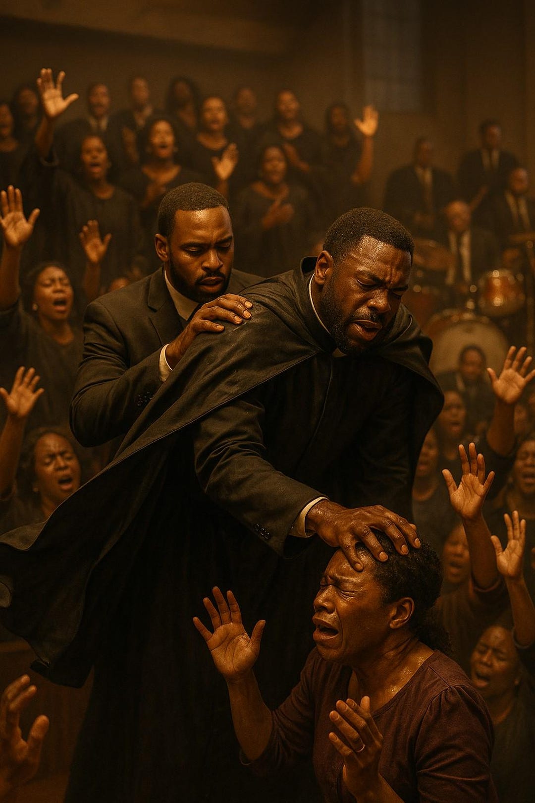 Powerful Black Church Altar Call – Deliverance & Prayer Worship Scene ...