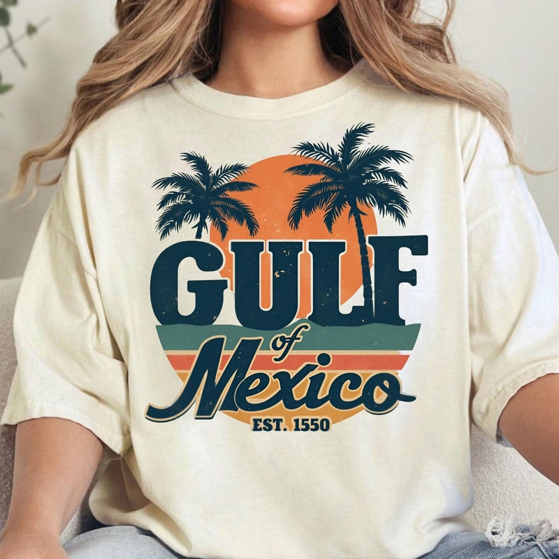Gulf of Mexico Tshirt - Etsy