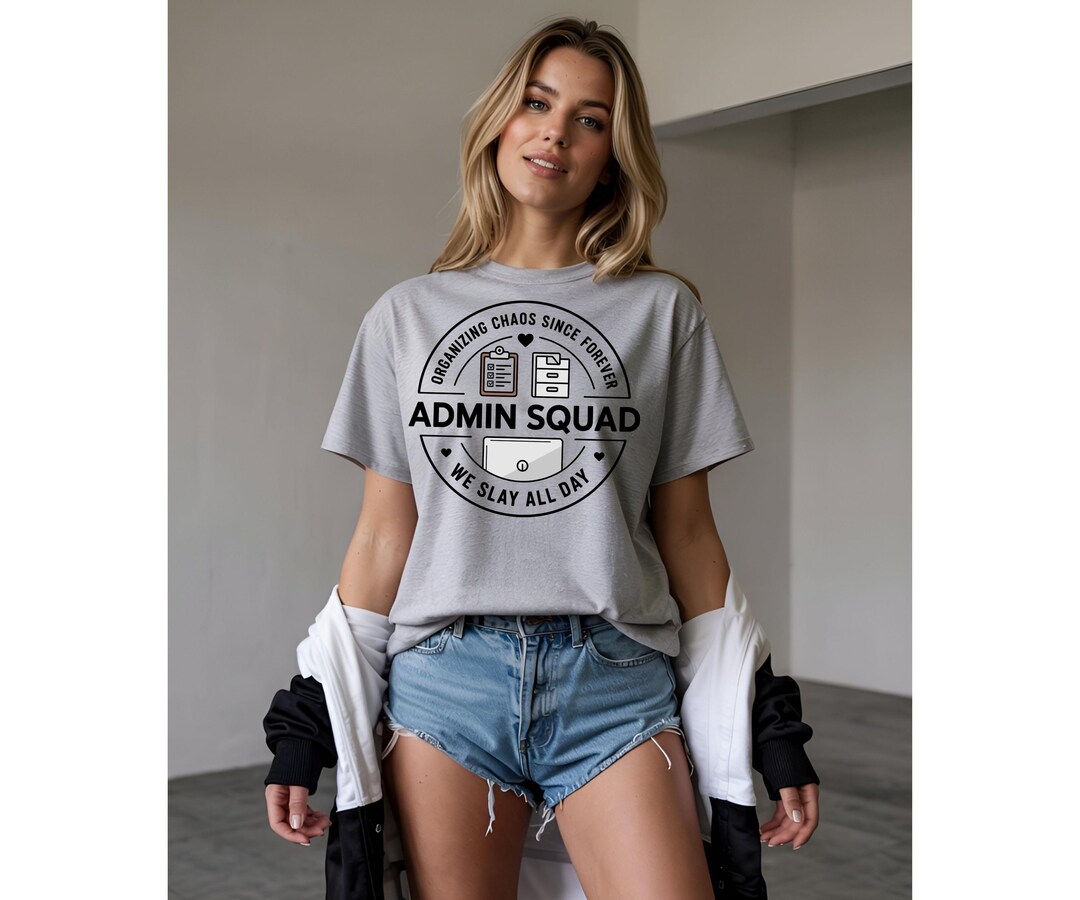 Admin Squad Shirt, Administrative Assistant Tee, Office Staff T-shirt,administrative ...