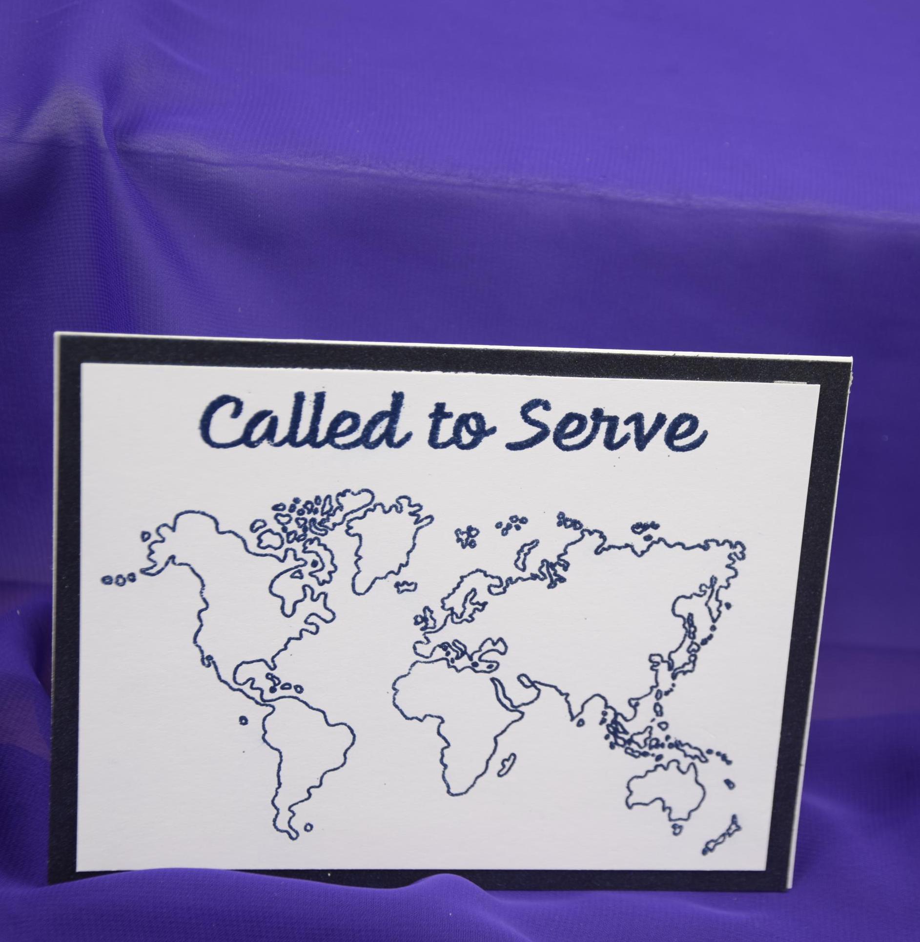 Missionary Greeting Card "called to Serve" - Etsy
