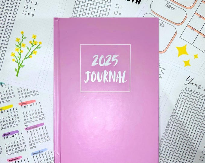 2025 Bullet Journal Book, A5 Bullet Journal, 2024 Diary, Journal ...