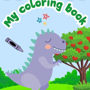 Little Artists' Objects Coloring Book Digital Download Printable - Etsy