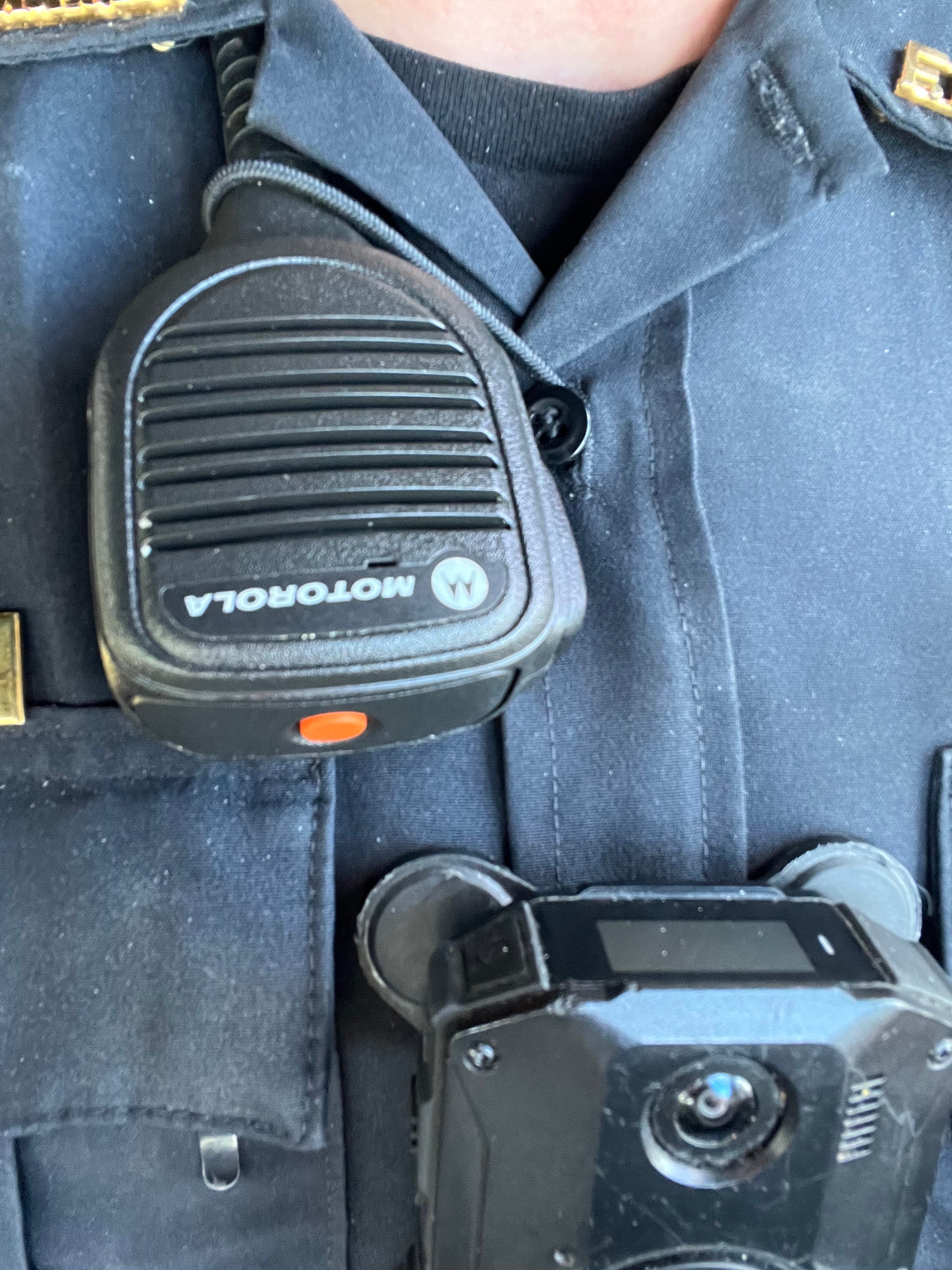 Mic Saver. Radio Mic Strap Made for Law Enforcement in Order to Secure ...