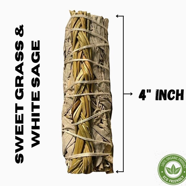 Sweet Grass Smudge - Etsy